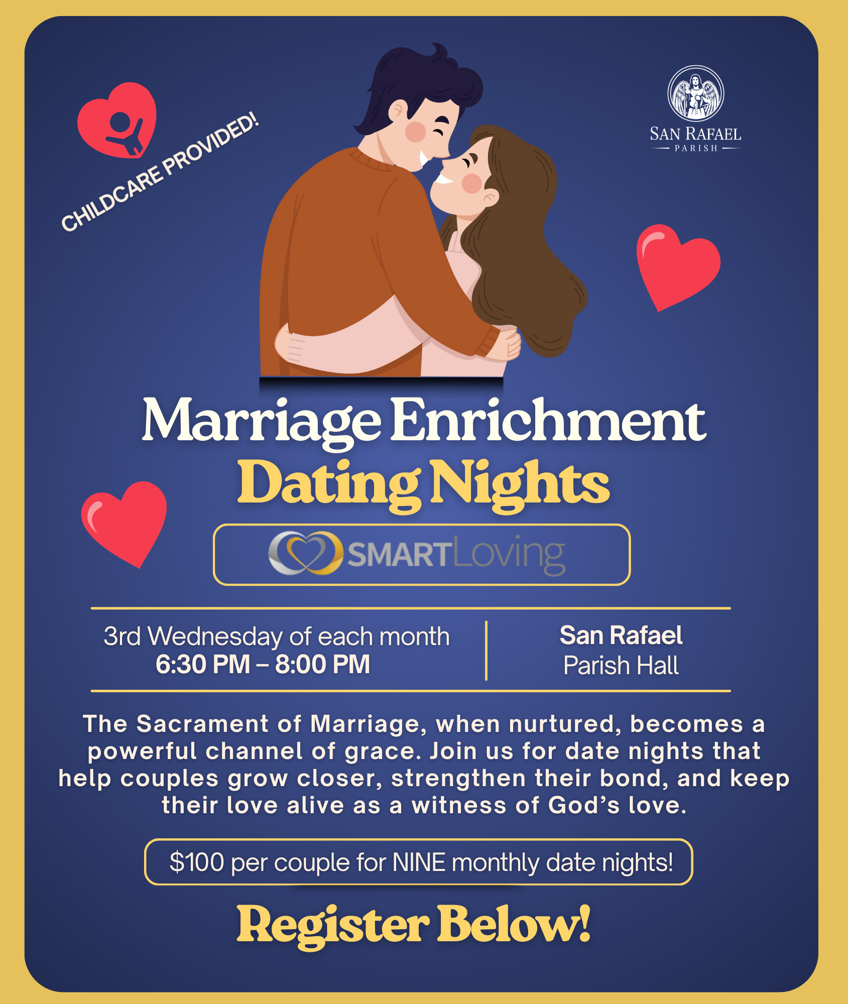 Date Nights | Marriage Enrichment | San Rafael Parish | San Diego, CA